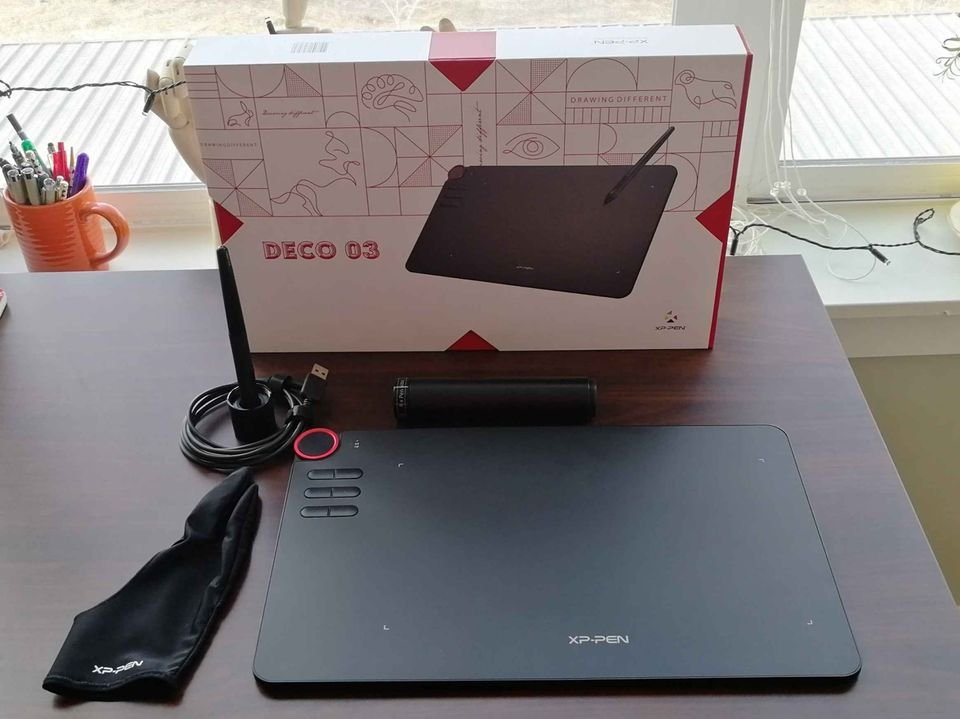 XP Pen Deco 03 - Best Wireless Tablet For Drawing In 2025 - Tablet Geeky